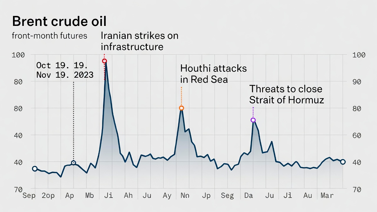 Brent Crude Price Spikes in 2026: Middle East Tensions, Iranian Strikes ...